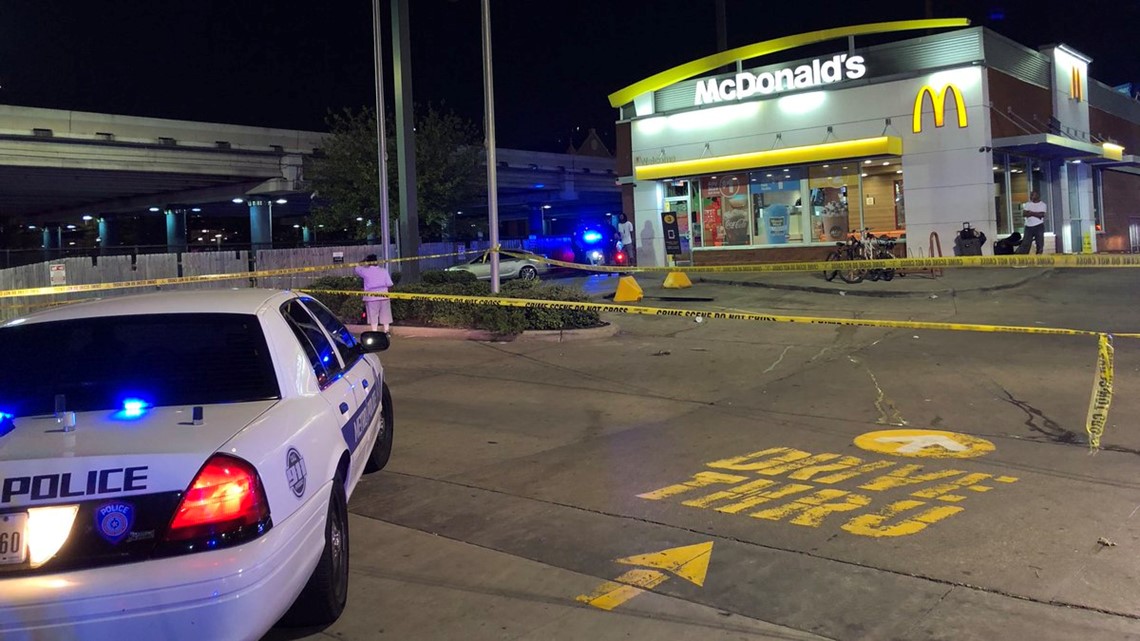 Police: 2 shot outside downtown McDonald's | khou.com