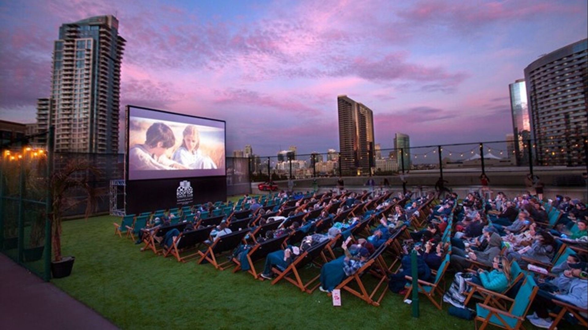 Rooftop movie theater opens this week in Uptown Houston | khou.com