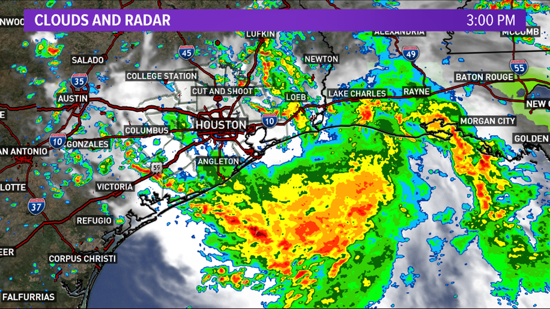 Heavy rain likely tonight into Labor Day | khou.com