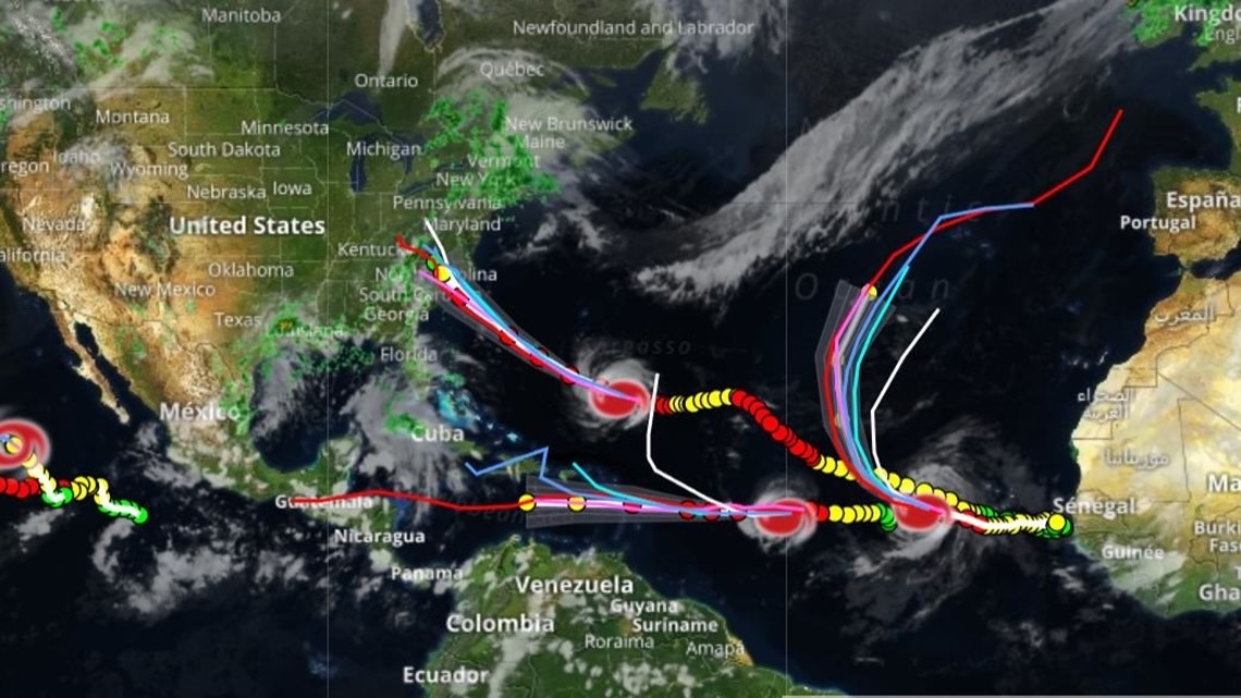 Peak of hurricane season brings higher-than-expected activity in the ...