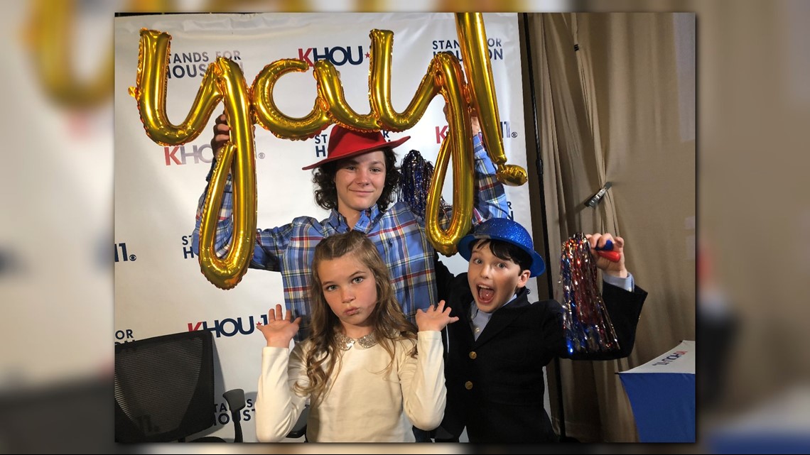 Photos: 'Young Sheldon' cast visits KHOU 11 News studio after giving ...