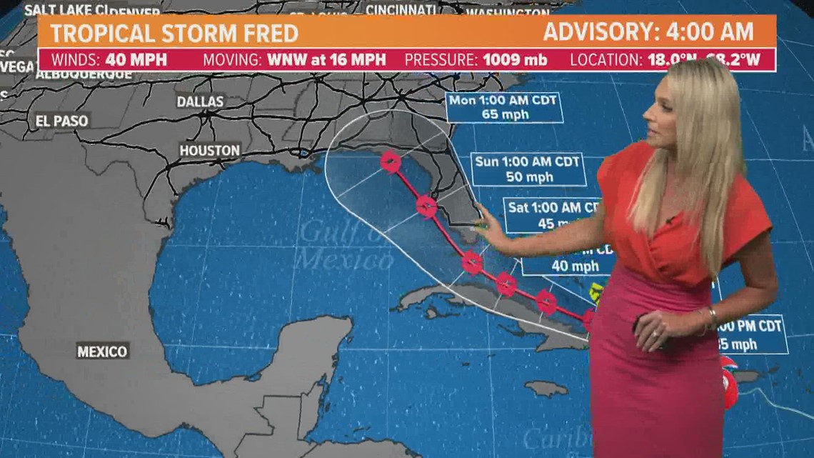 Tropical Storm Fred updates for Caribbean and Florida | khou.com