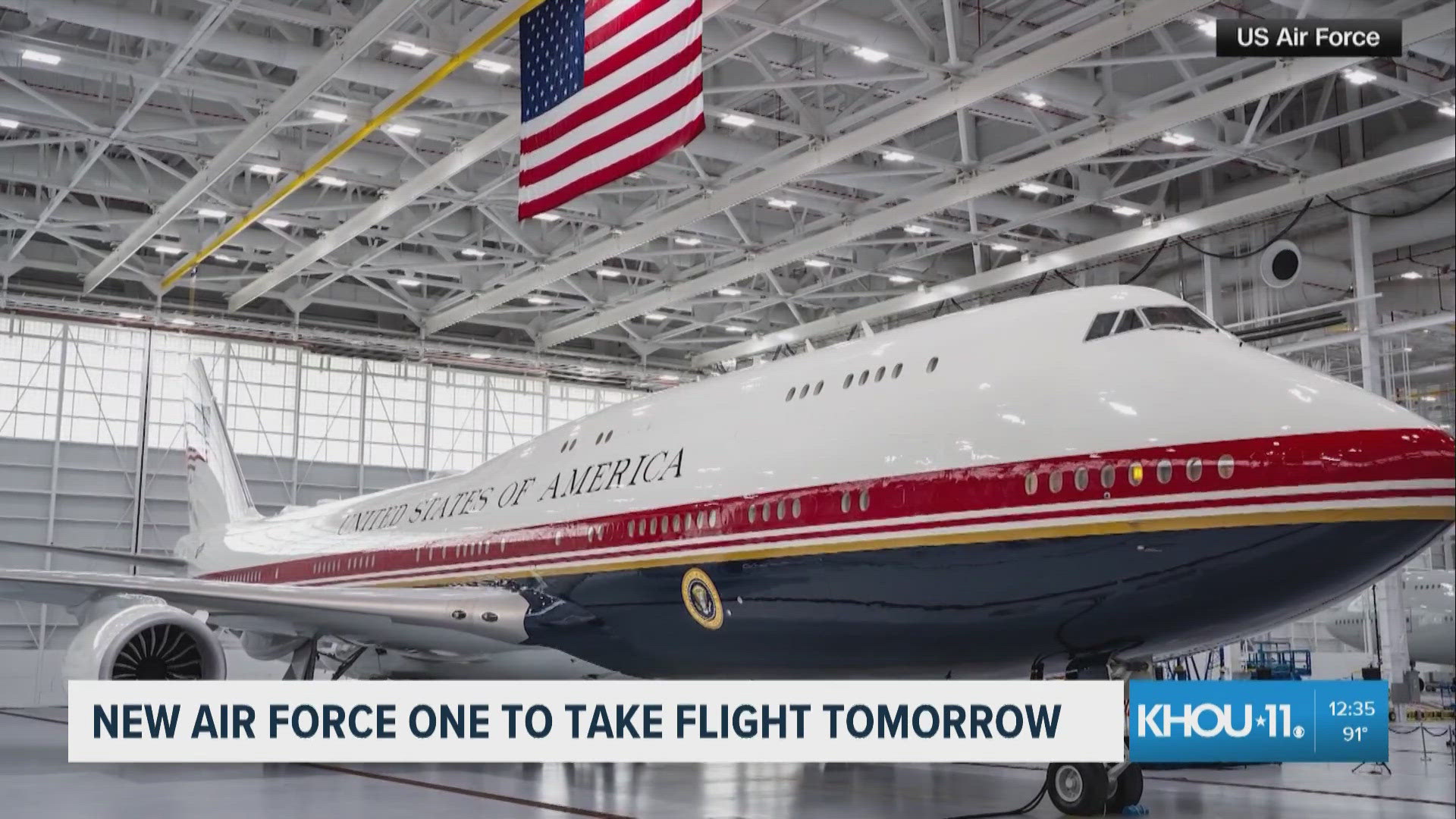 New Air Force One to take flight on Wednesday | khou.com
