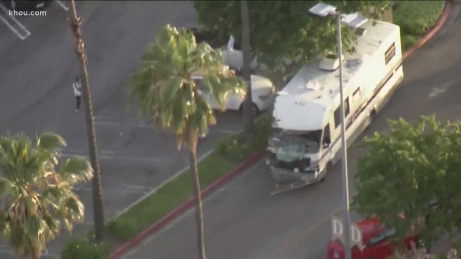 Police Chase Ends When Driver In Stolen Rv Crashes