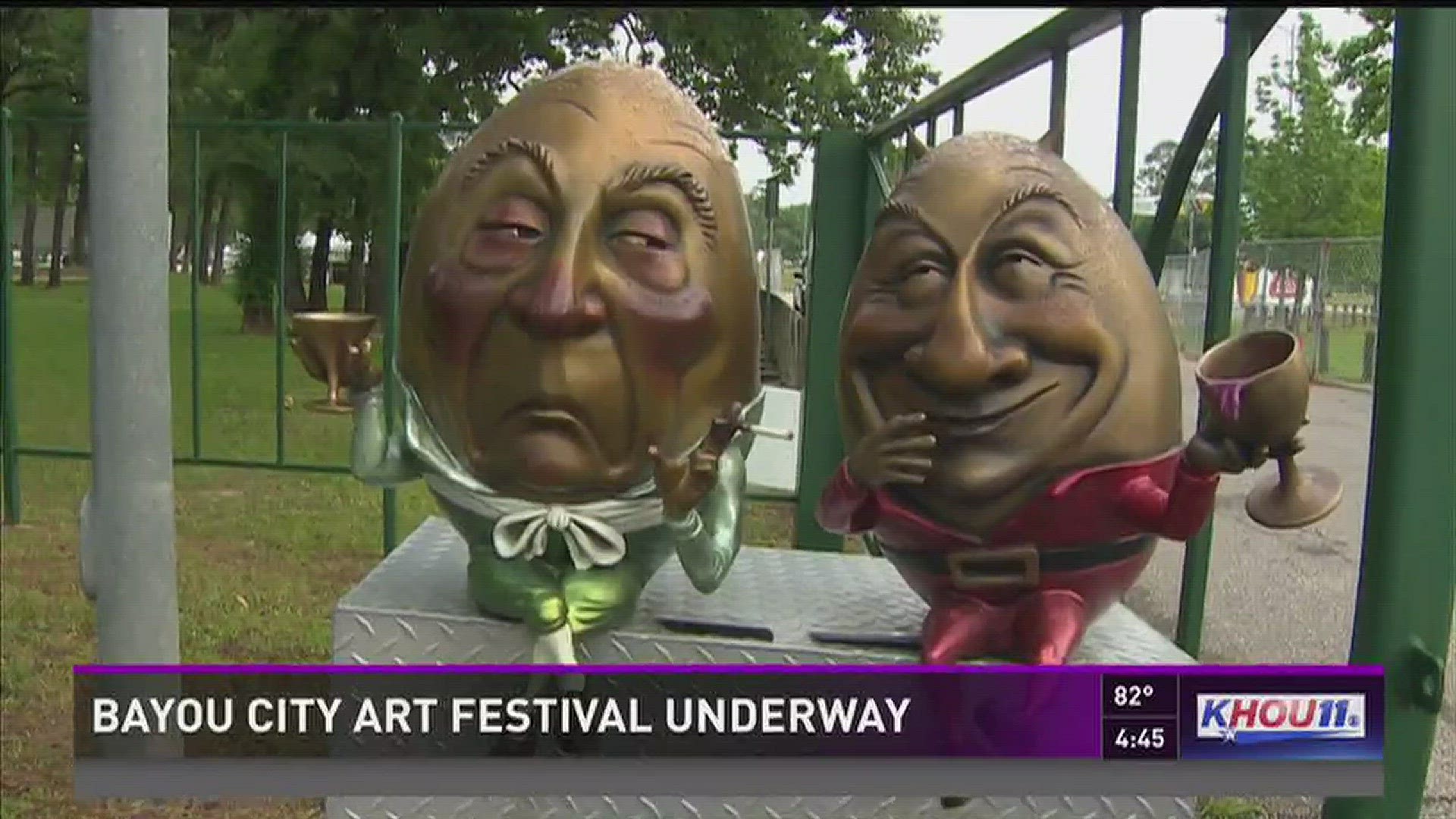 Bayou City Art Festival underway in Memorial Park | khou.com