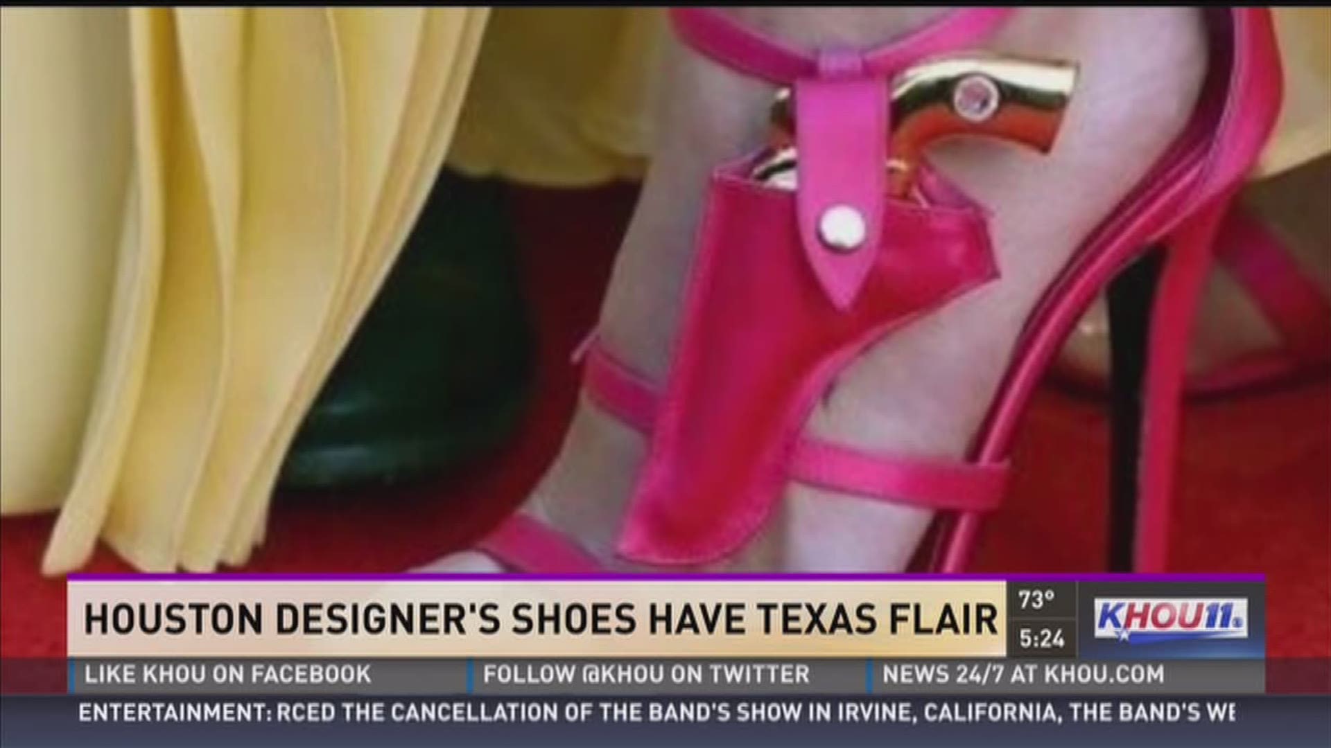 Houston designer's shoes, accessories have Texas flair | khou.com