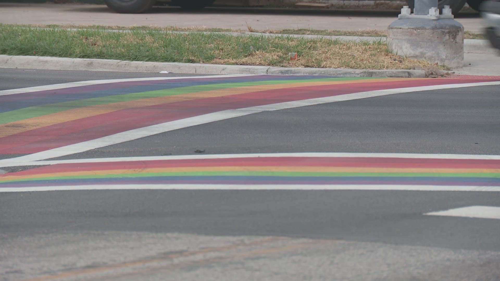 Texas governor responds after Pride crosswalk repainted in Houston ...