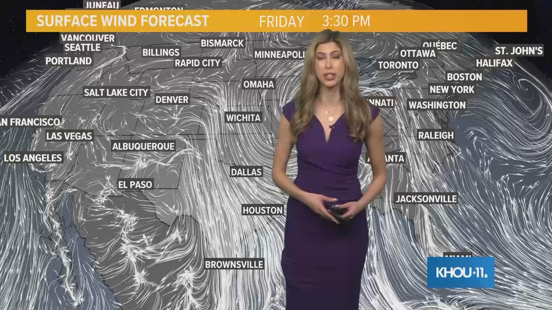 Smoke, haze over Houston due to west Texas wildfires | khou.com