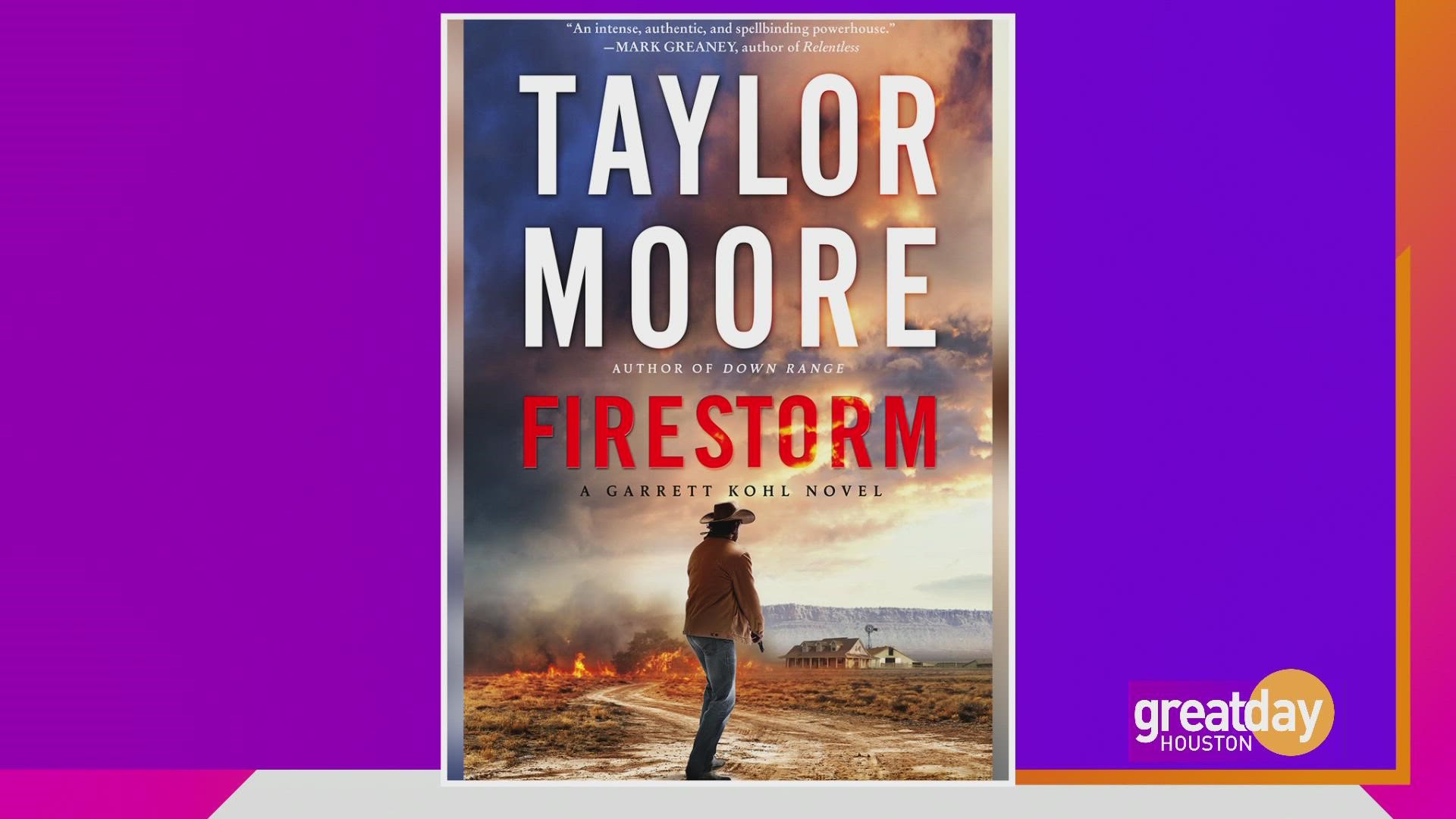Critically-acclaimed Texas author Taylor Moore discusses his new book, "Firestorm" | khou.com