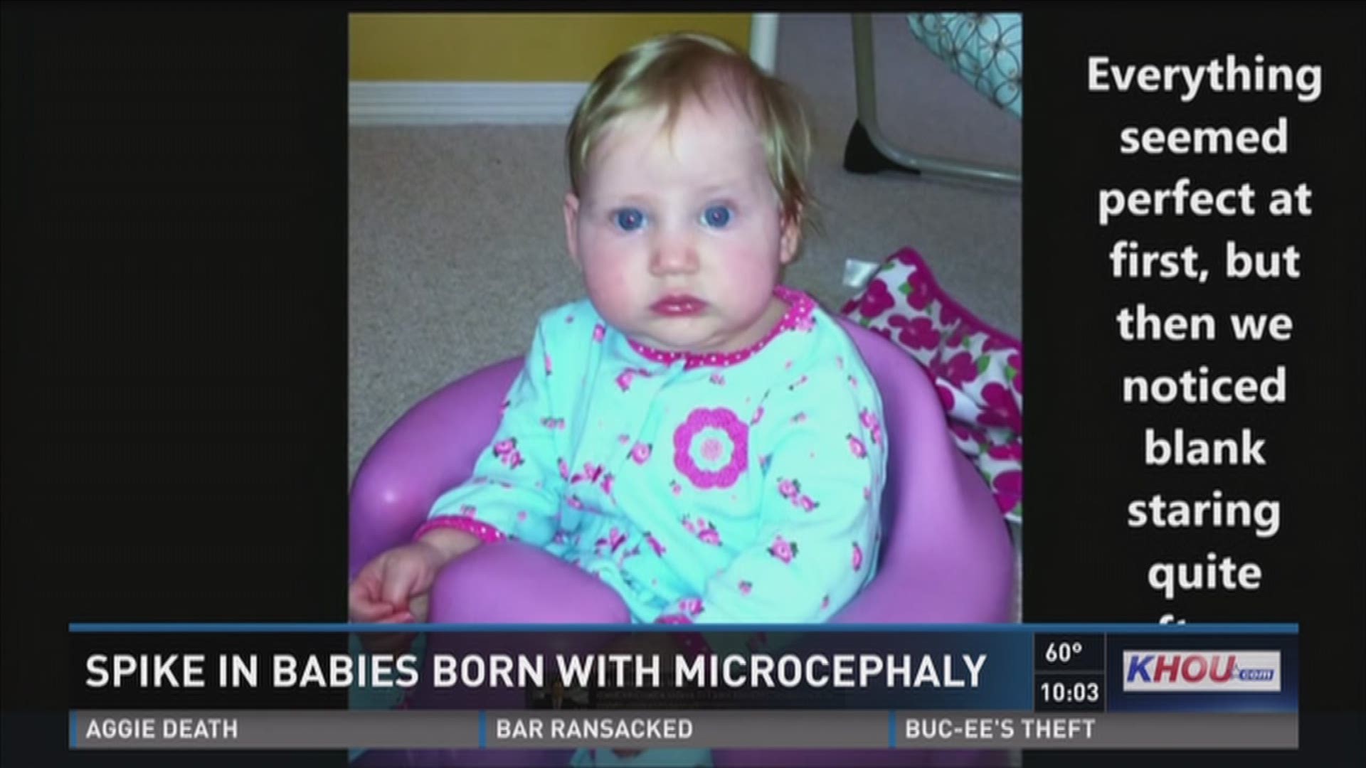 Spike in babies born in microcephaly | khou.com