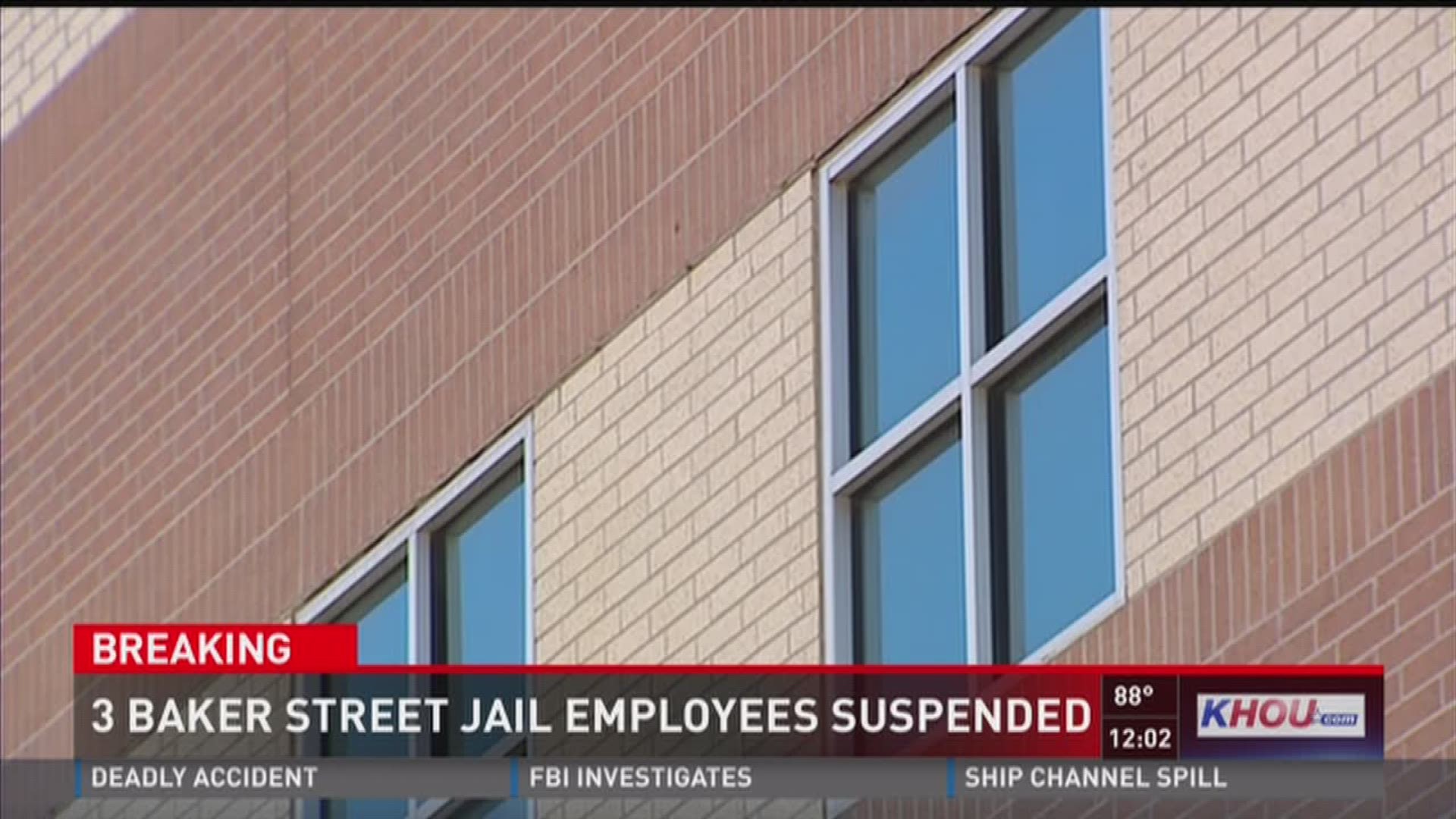 3 jail employees suspended after alleged assault of inmate | khou.com