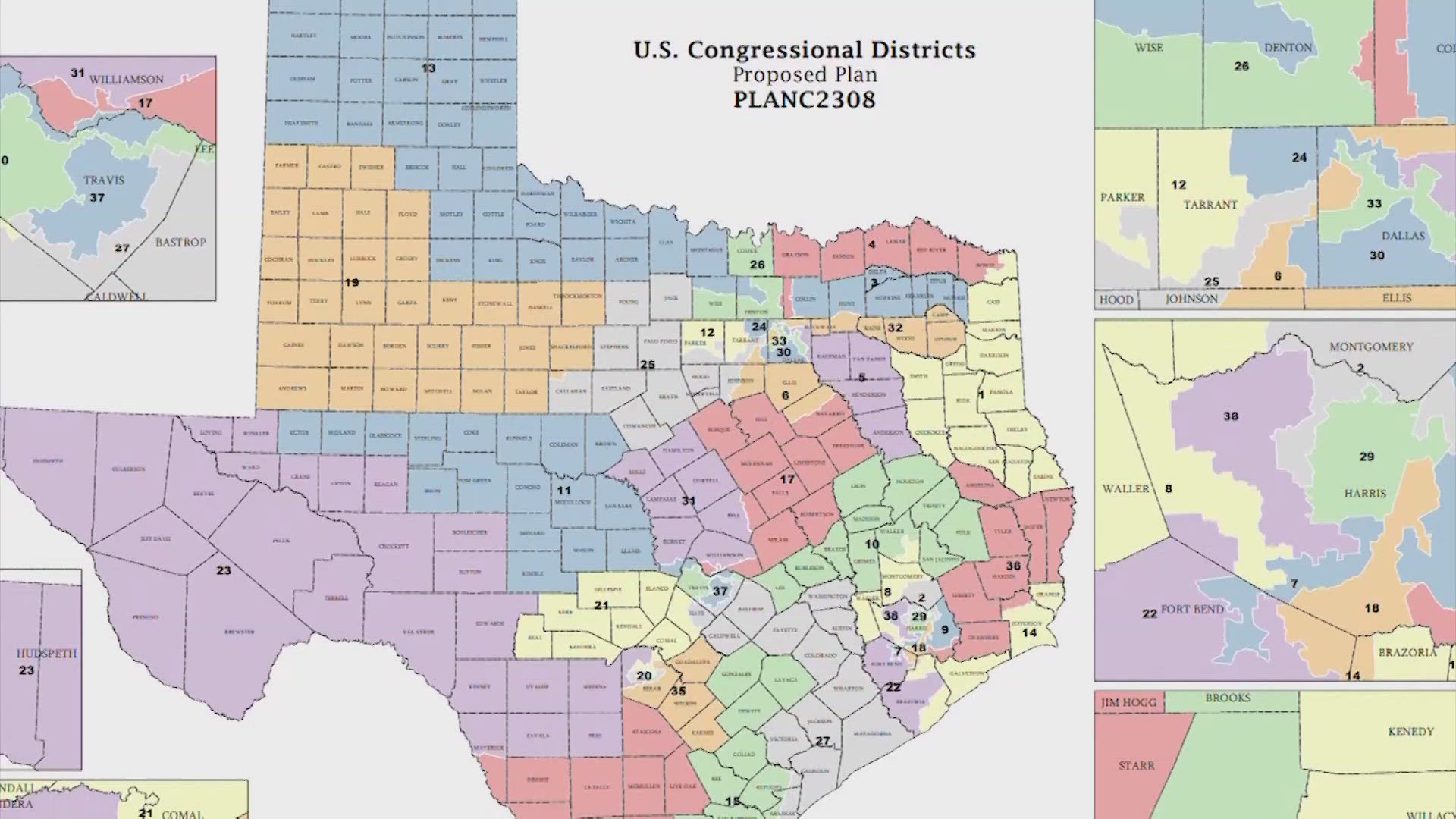 What is redistricting? How redrawing district lines may change U.S. House seats | khou.com