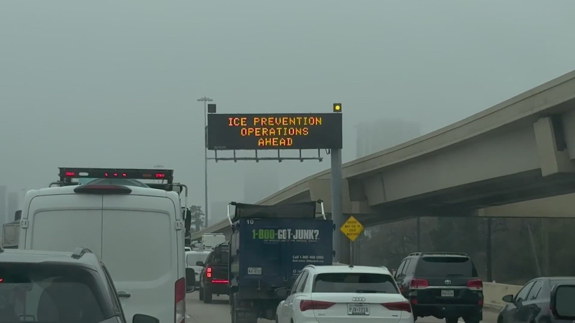 Houston road conditions: Freeway closures and other trouble spots on ...