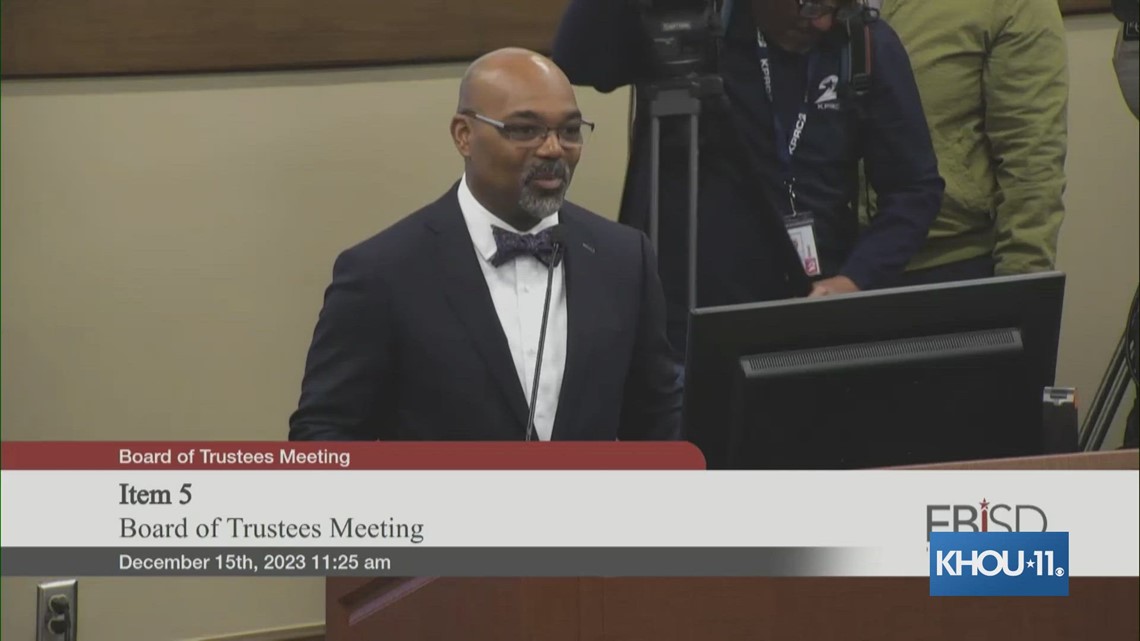 Fort Bend ISD board approves Dr. Marc Smith as finalist in ...