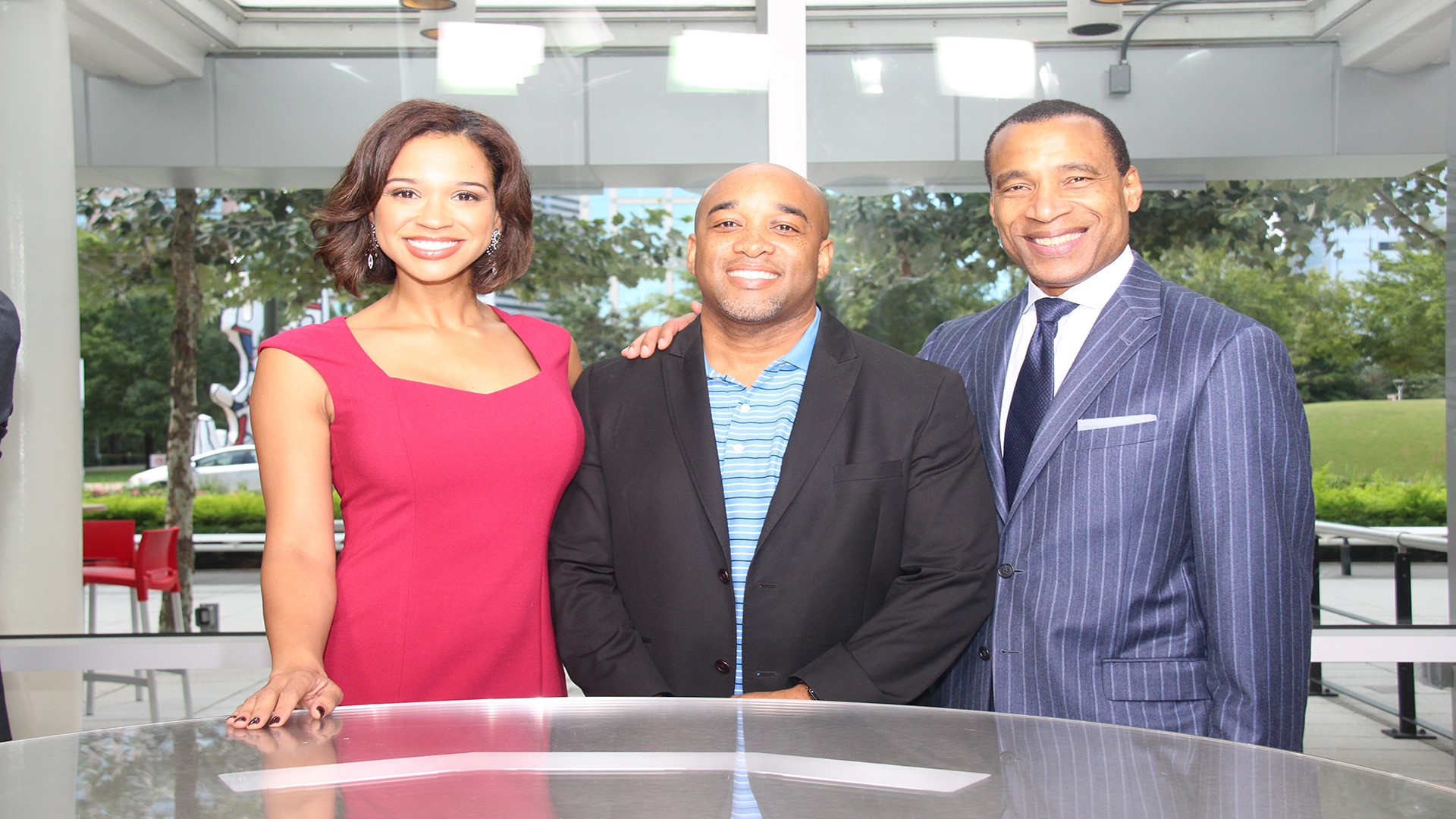 Photos: A look inside the new KHOU Avenida Studio | khou.com