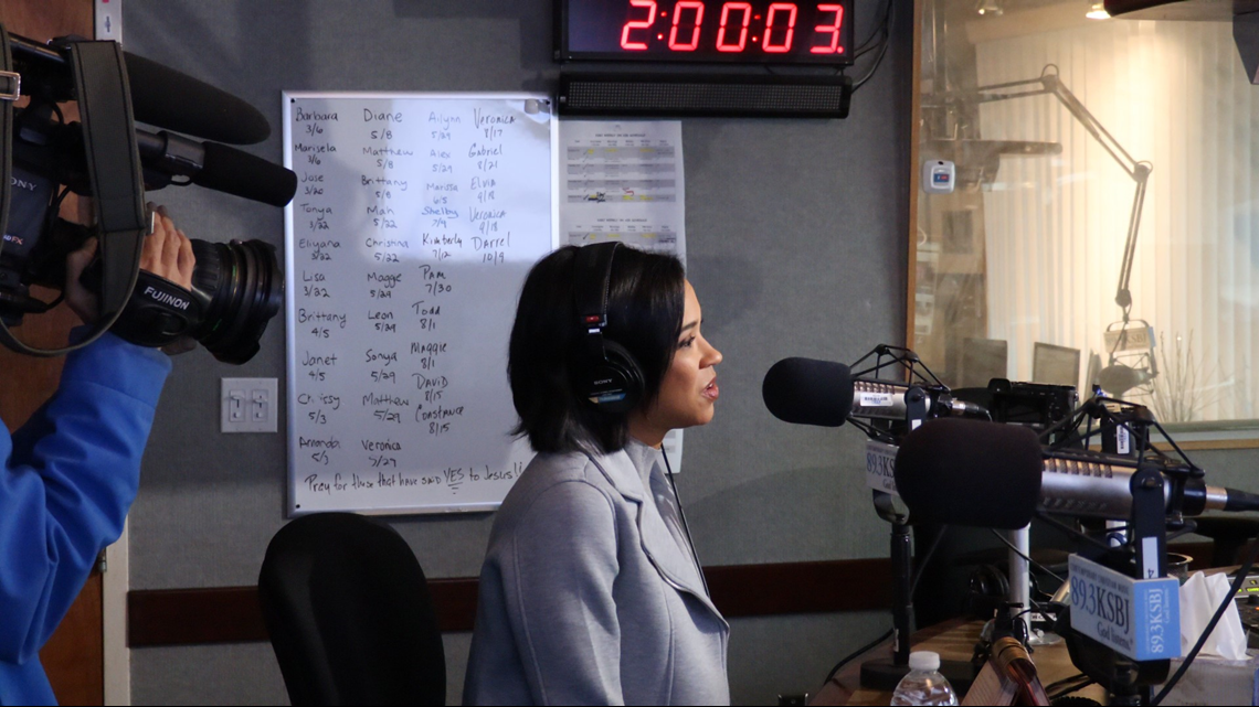 Photos: Mia Gradney drops by KSBJ Radio to talk about 'A Common Thread ...