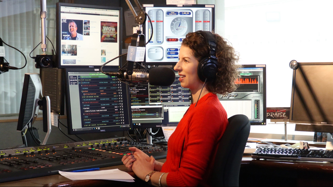 Photos: Mia Gradney drops by KSBJ Radio to talk about 'A Common Thread ...