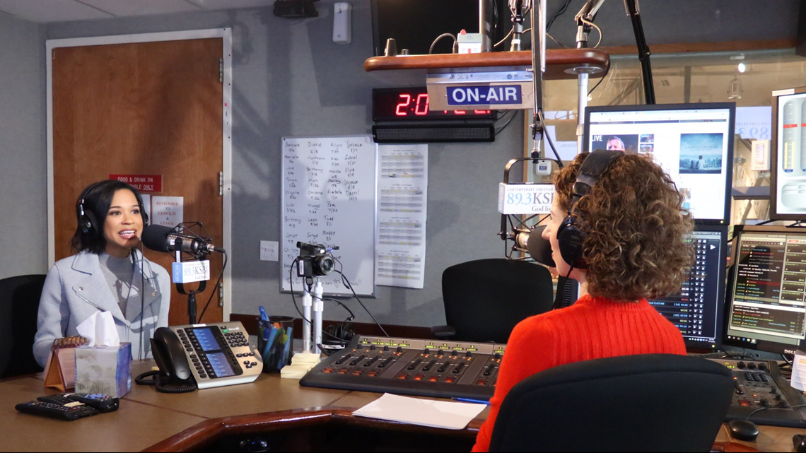 Photos: Mia Gradney drops by KSBJ Radio to talk about 'A Common Thread ...