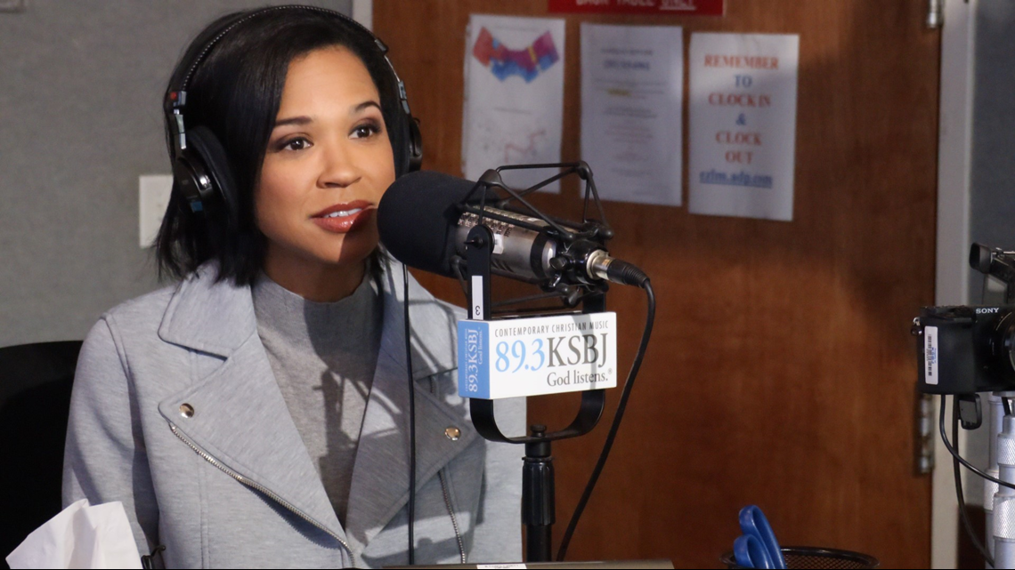 Photos: Mia Gradney drops by KSBJ Radio to talk about 'A Common Thread ...
