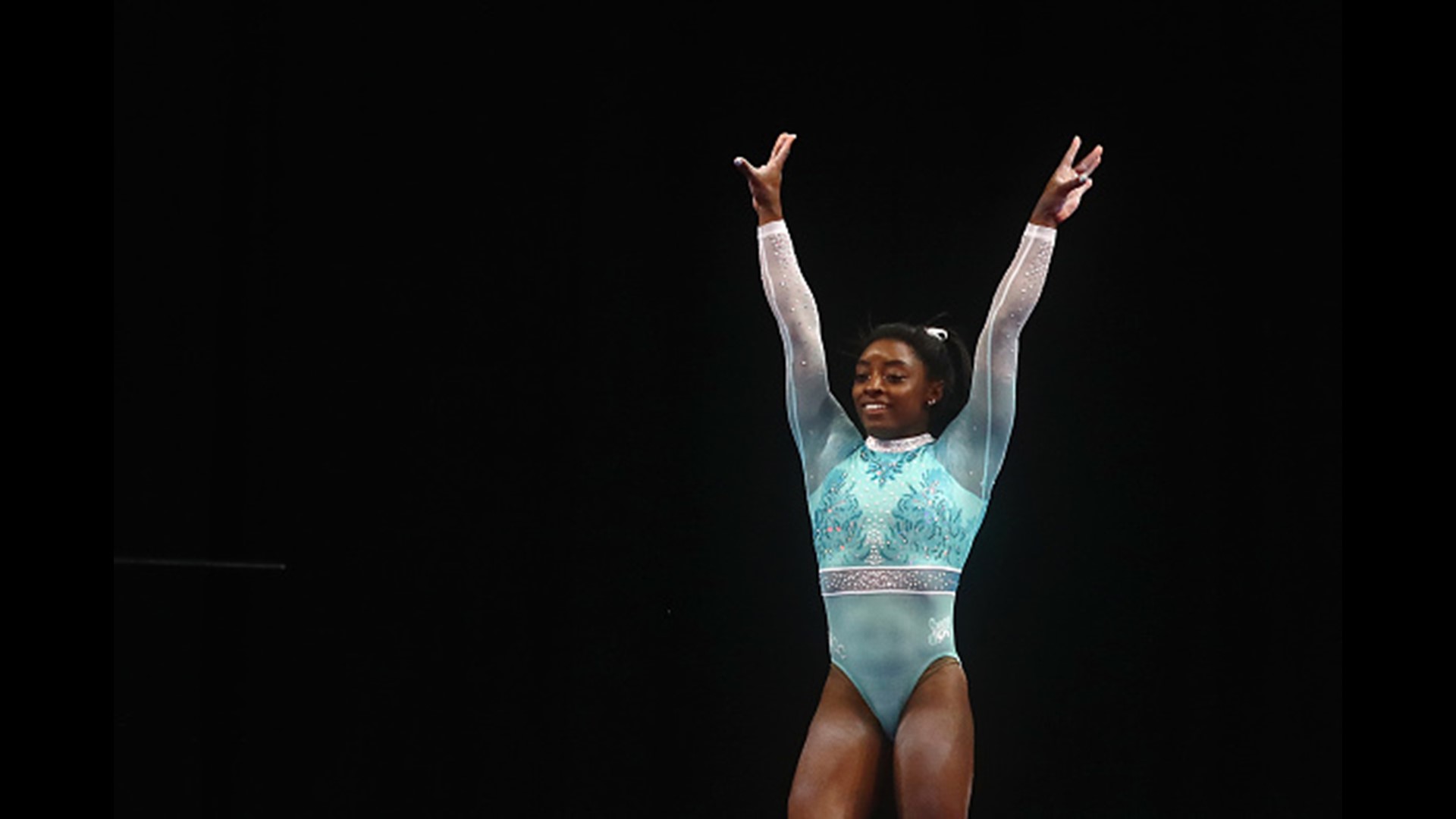 Simone Biles makes history as first woman to win four all-around world ...