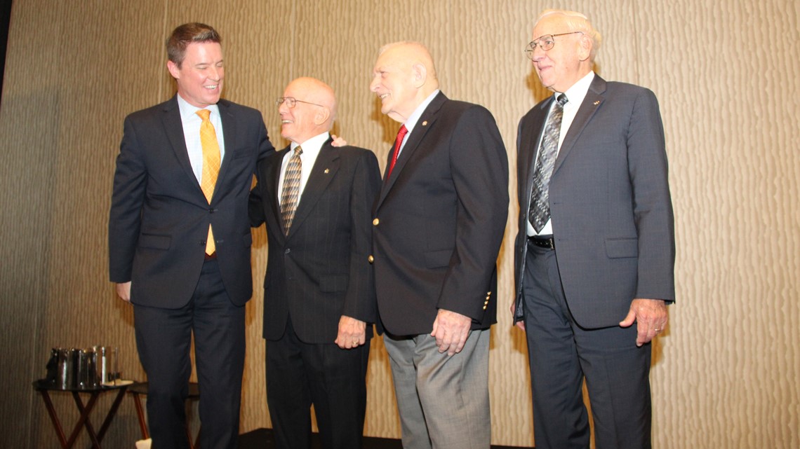 NASA flight director Gene Kranz honored at Space Center Houston ...