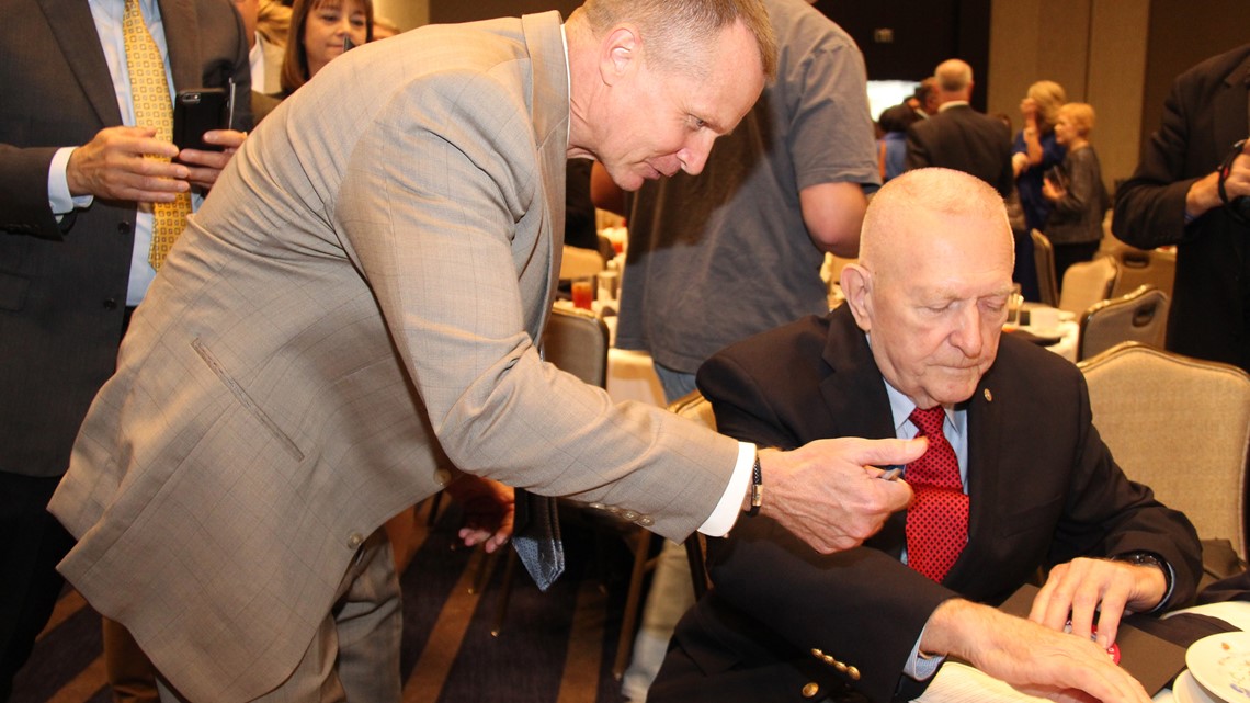 NASA flight director Gene Kranz honored at Space Center Houston ...