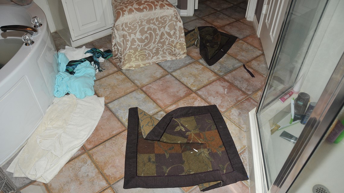 Photos: Crime scene at the Melgar home | khou.com