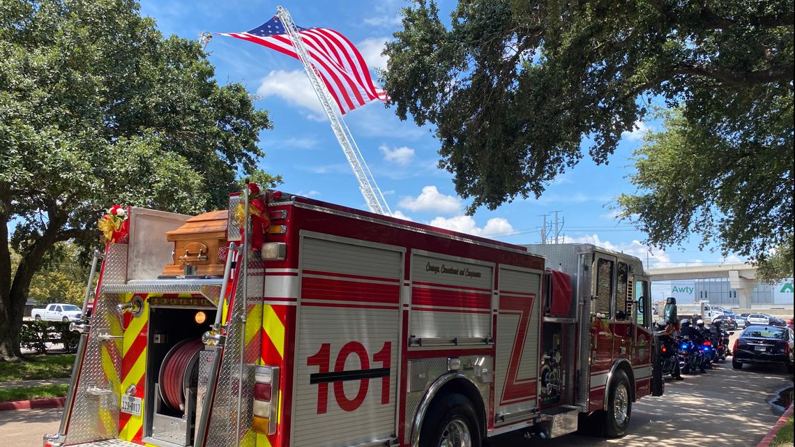 Funeral for Houston firefighter Jerry Pacheco, died from COVID-19 ...