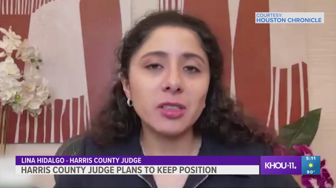 Harris County Judge Lina Hidalgo to seek third term, she tells Houston Chronicle during virtual ...