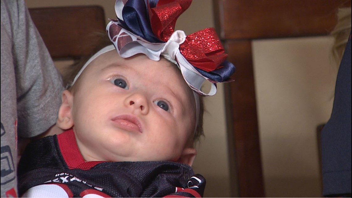 Is the Texans' winning streak linked to a little baby? | khou.com