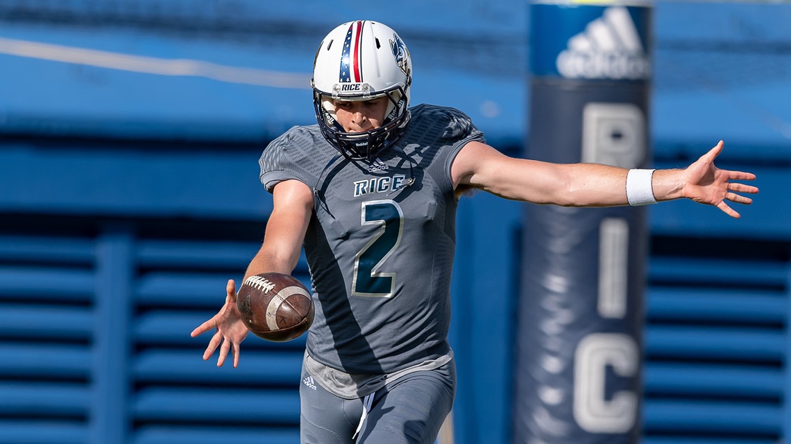 By the Numbers: Rice punter Jack Fox is Ray Guy semifinalist | khou.com