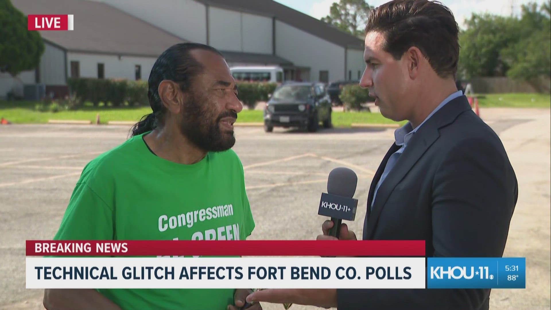 Al Green addresses Fort Bend voting issues during runoff election ...