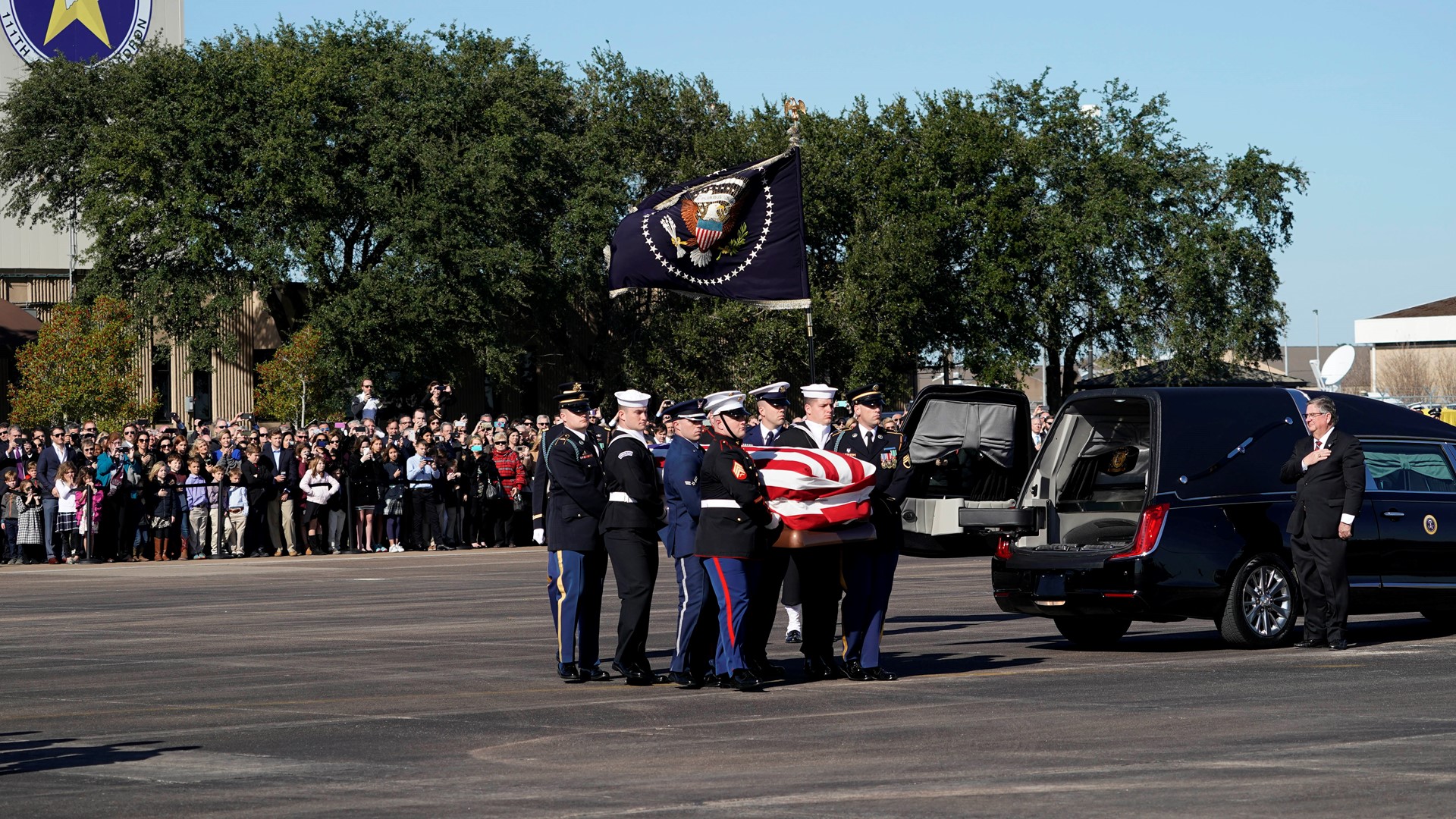 The difference between 'lying in state' and 'lying in repose' | khou.com