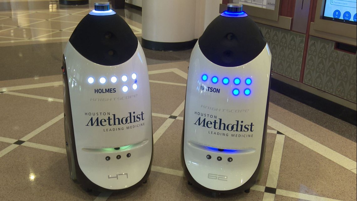 Meet Holmes and Watson: Houston Methodist adds robots to security team ...