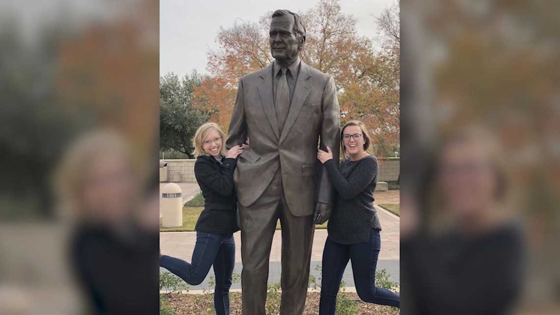 Texas A&M students hope to be living legacy of Bush 41 | khou.com