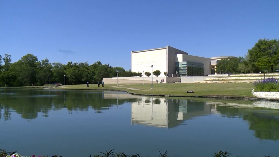 George H.W. Bush Presidential Library partially reopens during ...