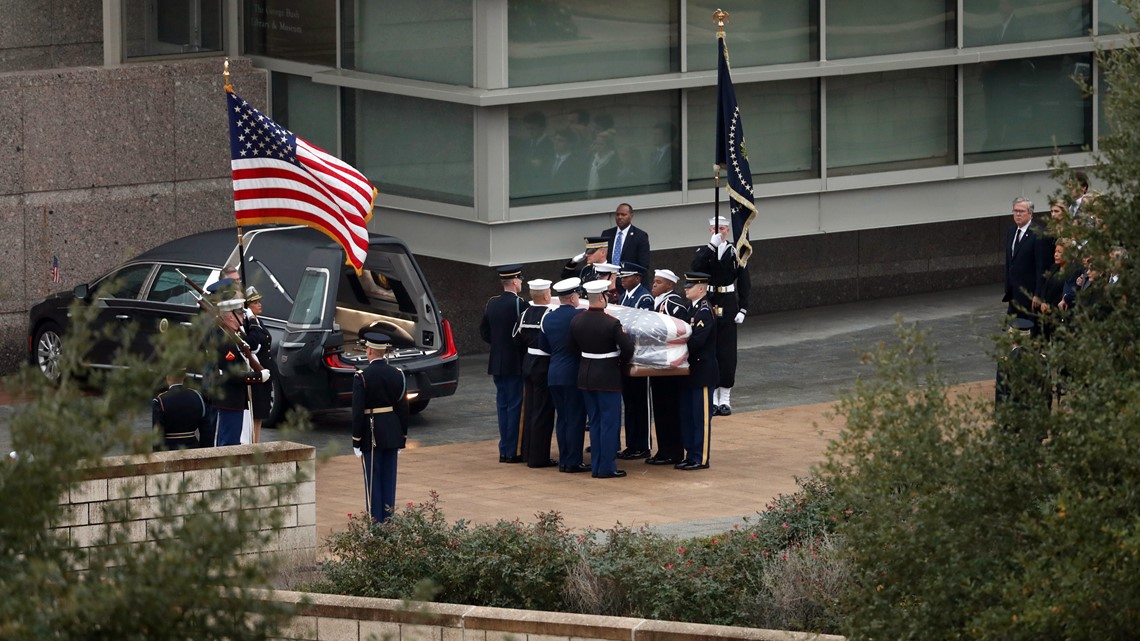 President Bush's burial site opens to the public Saturday | khou.com President Bush's burial site opens to the public Saturday | khou.com