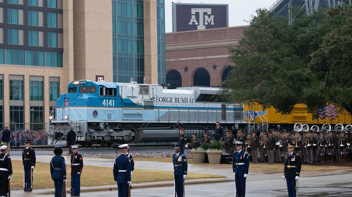 VERIFY: 4141 George Bush Locomotive is stationed in Omaha, for now ...