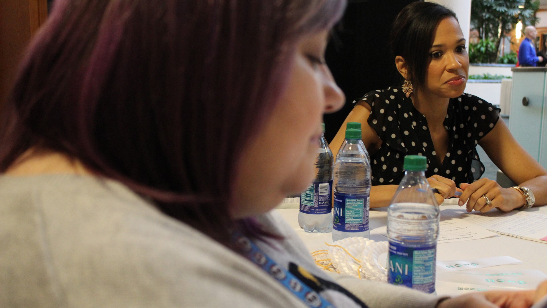 Photos | Mia Gradney judges the Recycled Materials Art Challenge at MD ...