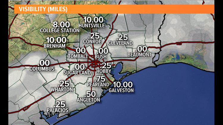 Houston Weather Blog: How long will the dense fog last? | khou.com