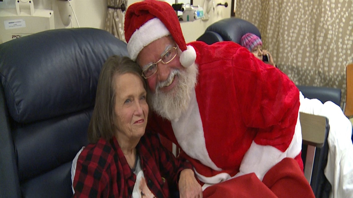 A heartwarming gift: 'Santa Cure' surprises cancer patients during ...