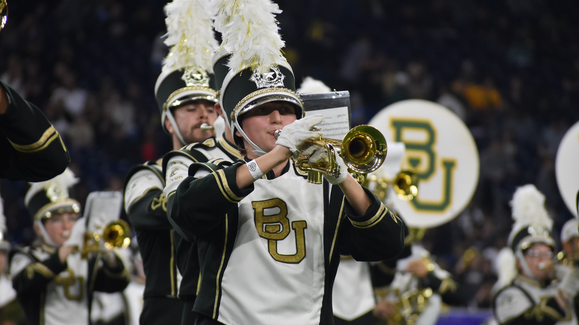 Photos: Baylor’s Cheerleaders, Dance Team & Marching Band at 2018 Texas ...