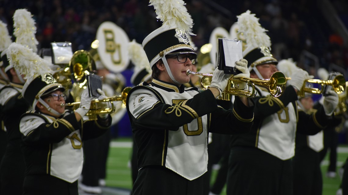 Photos: Baylor’s Cheerleaders, Dance Team & Marching Band at 2018 Texas ...