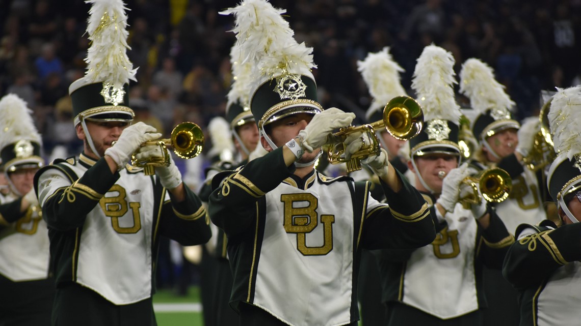Photos: Baylor’s Cheerleaders, Dance Team & Marching Band at 2018 Texas ...