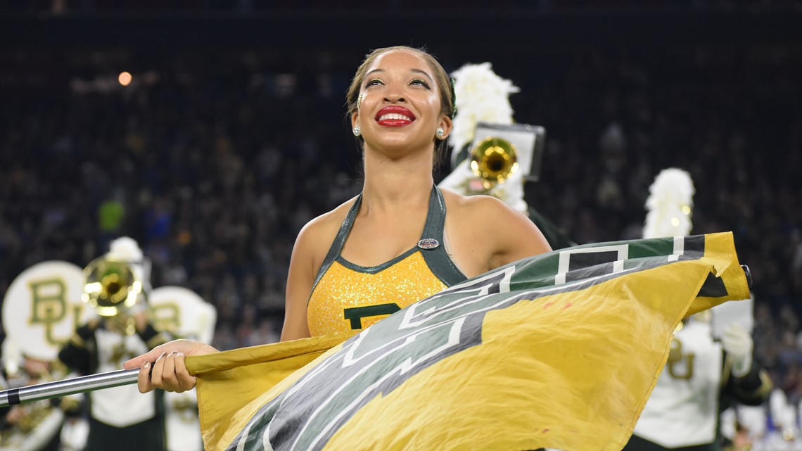 Photos: Baylor’s Cheerleaders, Dance Team & Marching Band at 2018 Texas ...