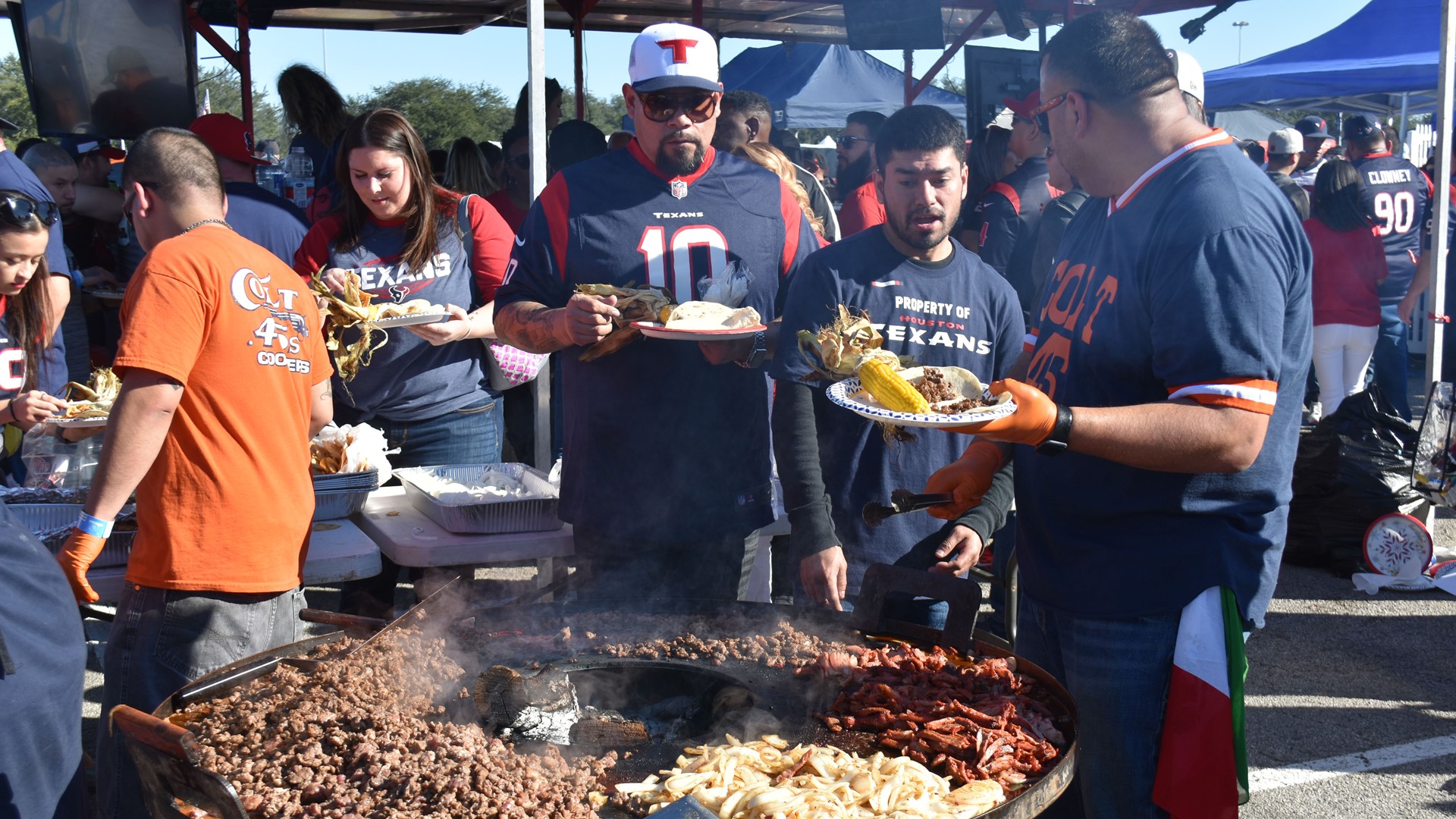 Texans fans again showed why they're the best tailgaters in the NFL ...