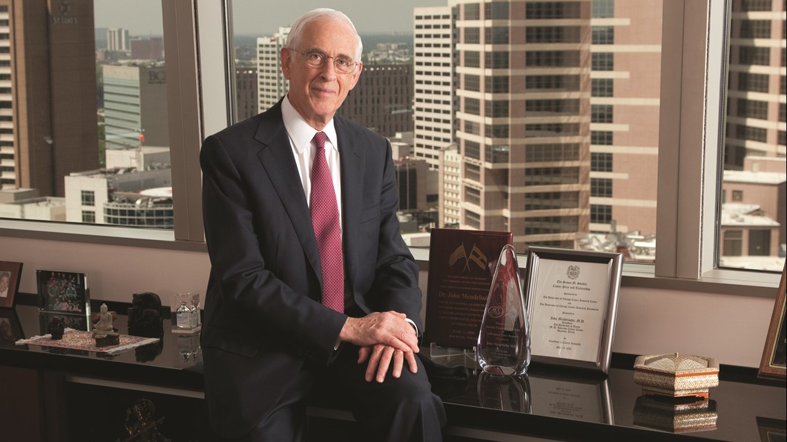 John Mendelsohn, MD Anderson president emeritus, dies of cancer at age ...