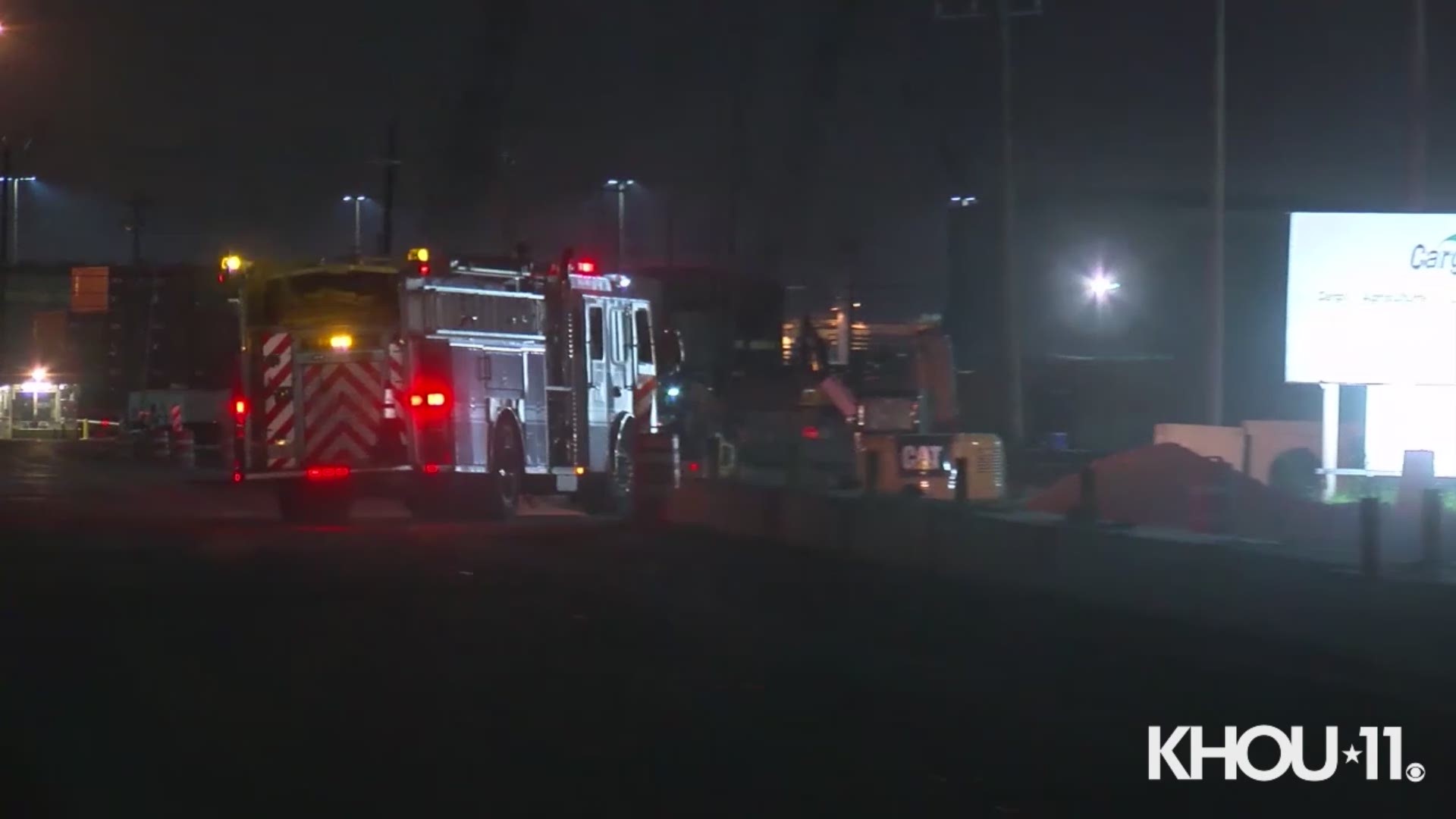 Four firefighters suffer heat exhaustion battling grain silo fire in ...