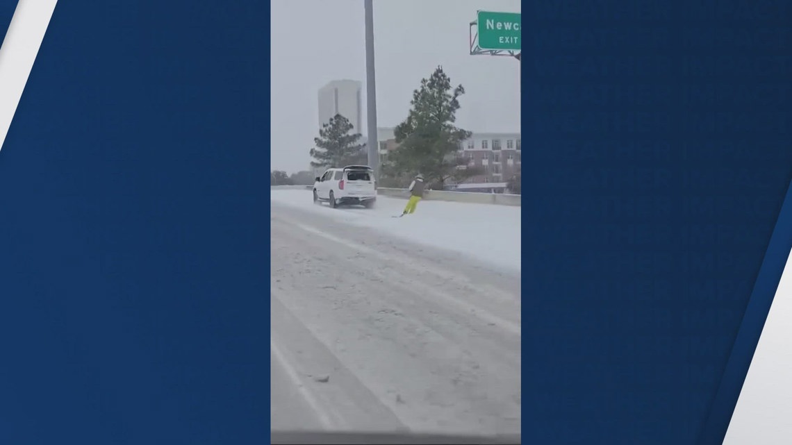 Houston snow day highlights: Most creative, most daring and best ...