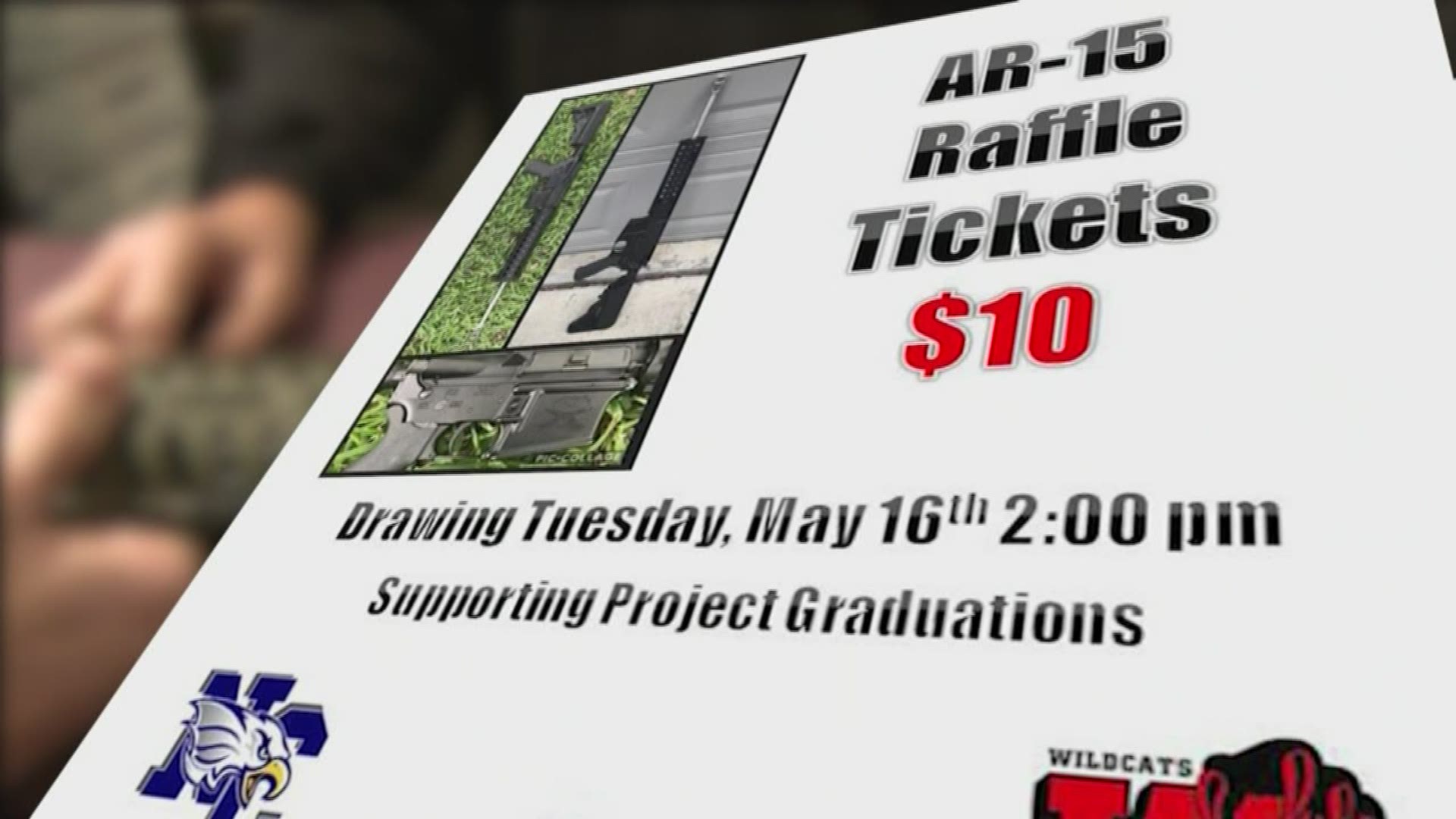 Verify: AR-15 raffled for New Caney school charity | khou.com